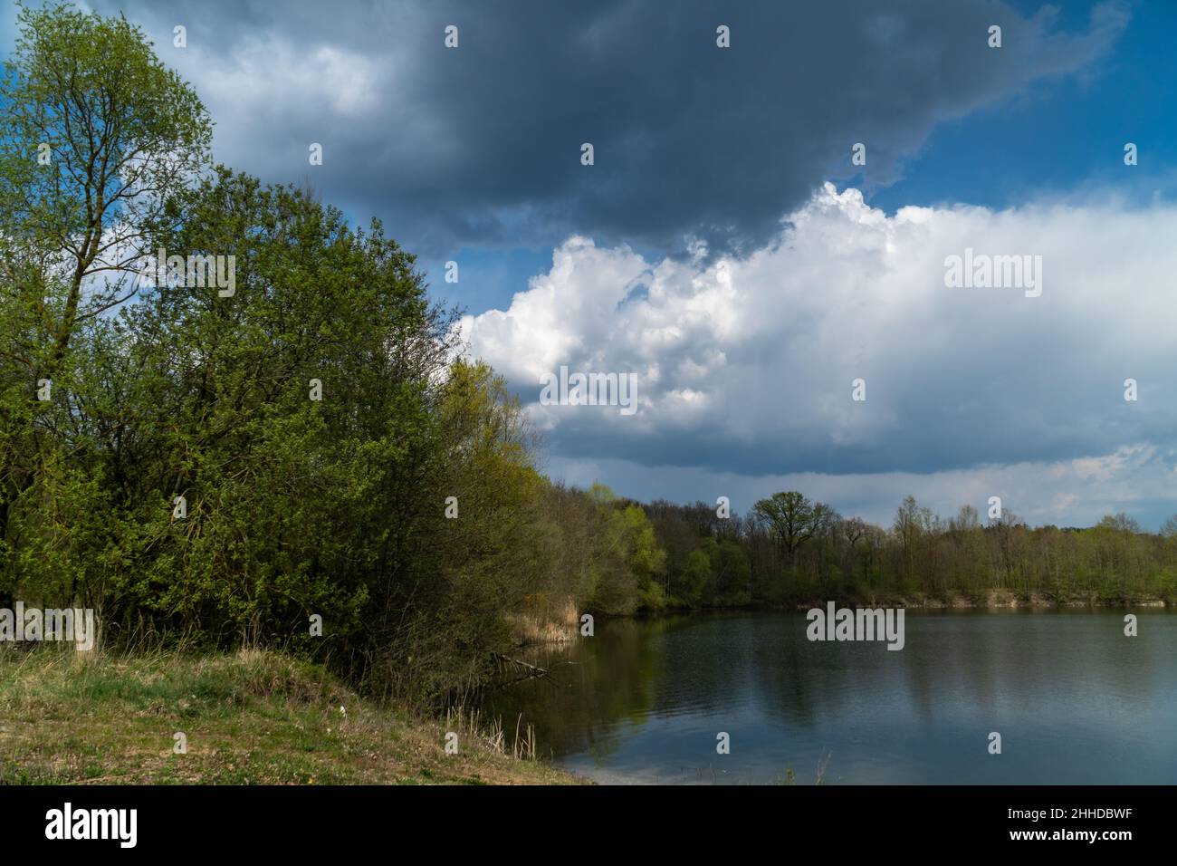 Cloud images with rain clouds and storm clouds in the landscape Stock ...