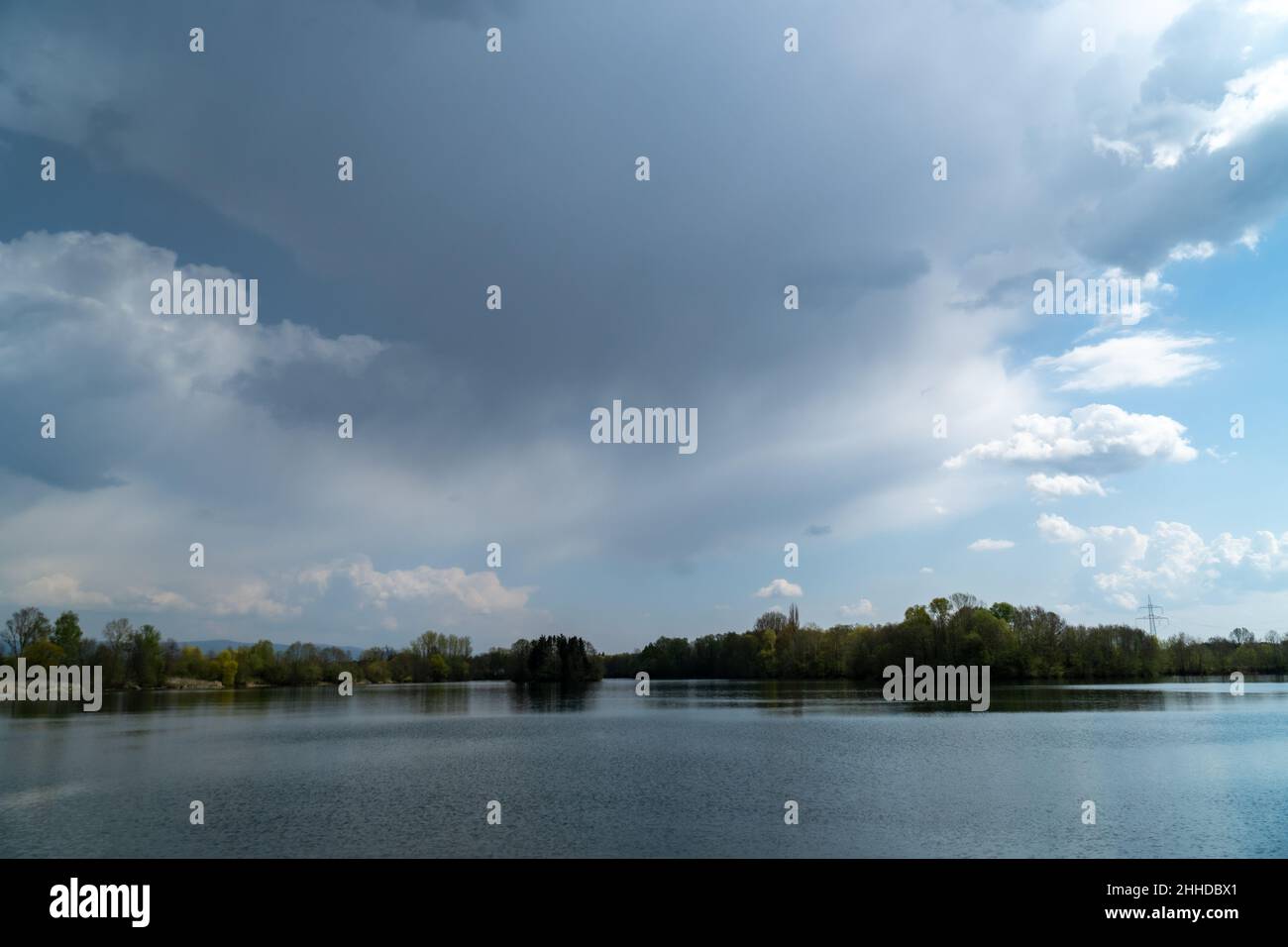 Cloud images with rain clouds and storm clouds in the landscape Stock ...