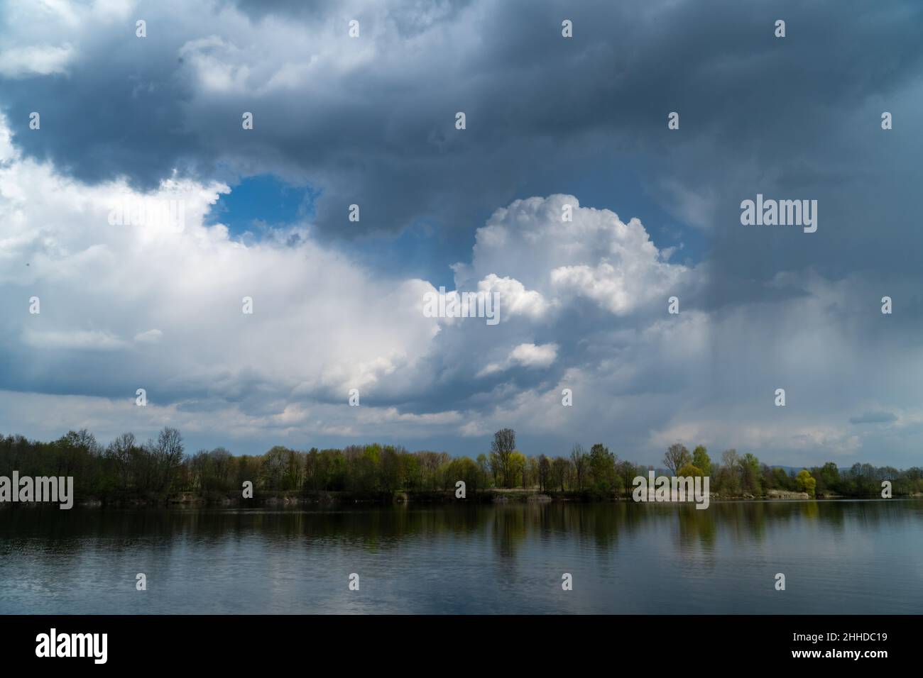 Cloud images with rain clouds and storm clouds in the landscape Stock ...