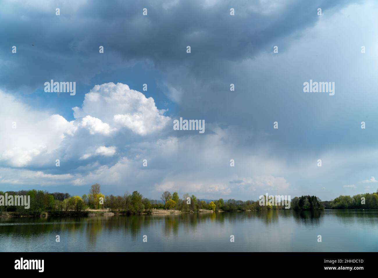 Cloud images with rain clouds and storm clouds in the landscape Stock ...