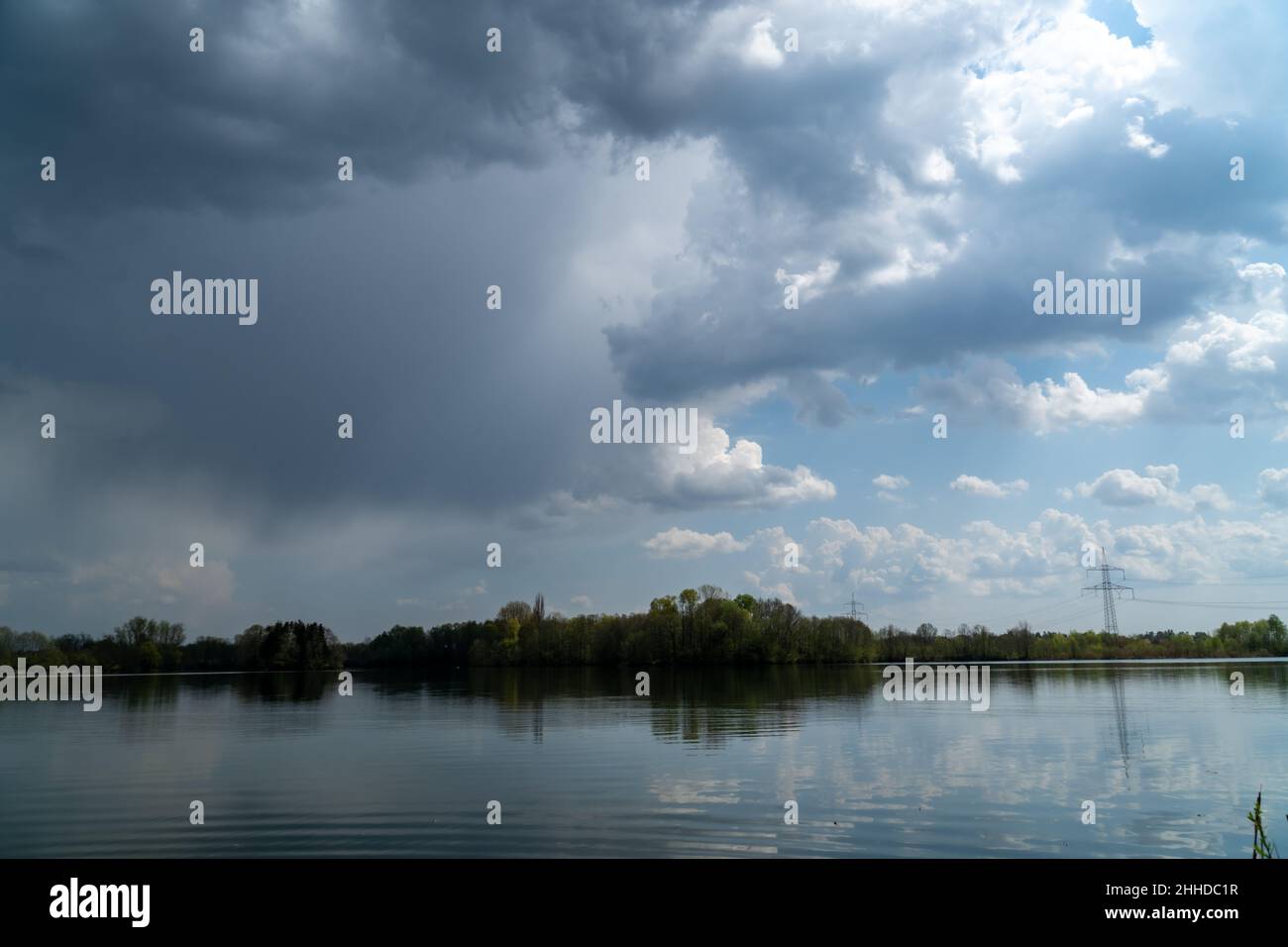 Cloud images with rain clouds and storm clouds in the landscape Stock ...