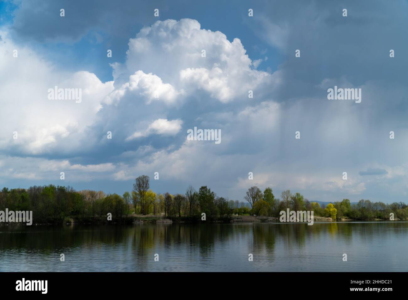 Cloud images with rain clouds and storm clouds in the landscape Stock ...