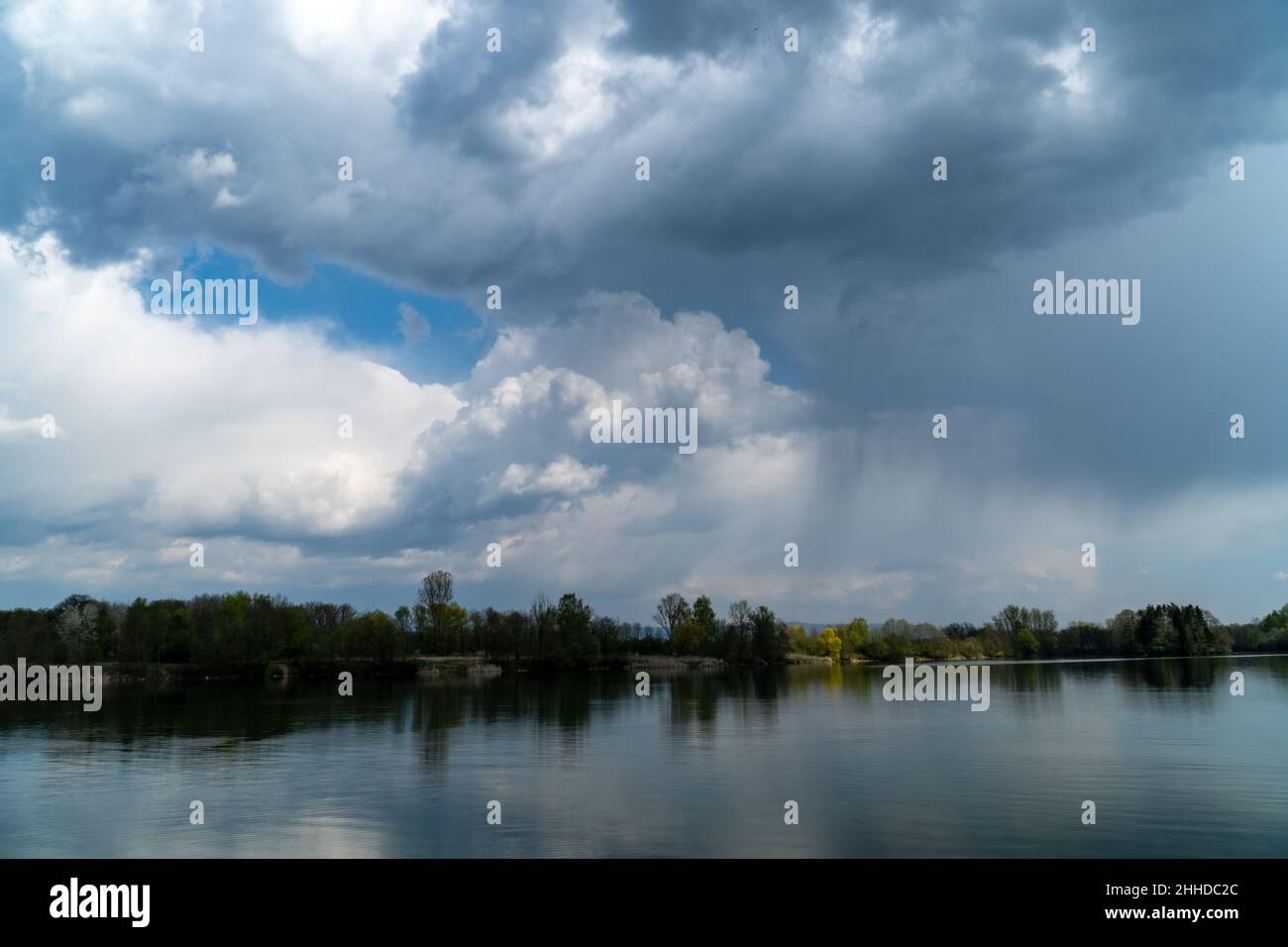 Cloud images with rain clouds and storm clouds in the landscape Stock ...