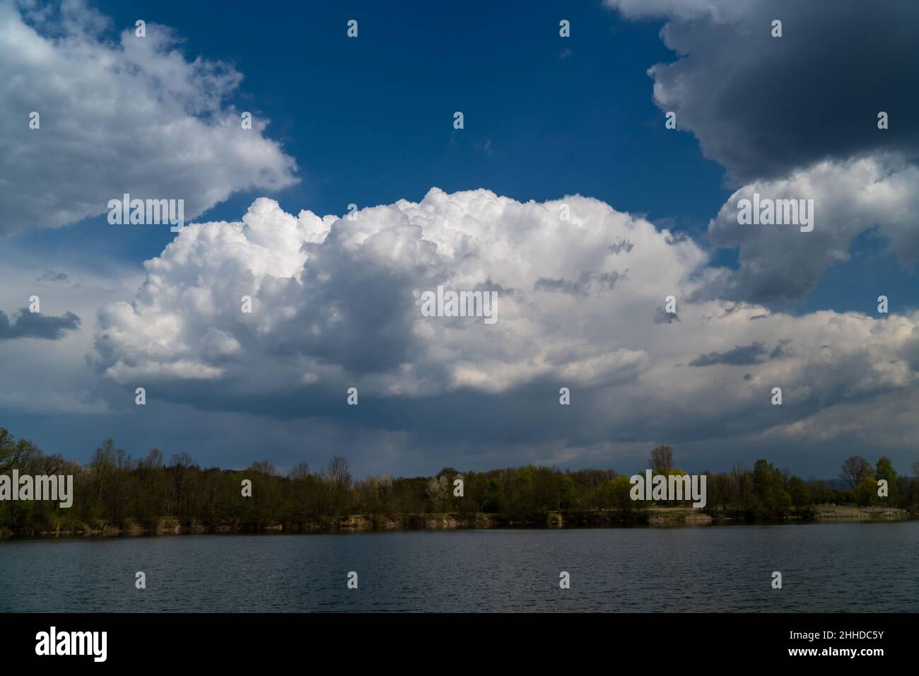 Cloud images with rain clouds and storm clouds in the landscape Stock ...