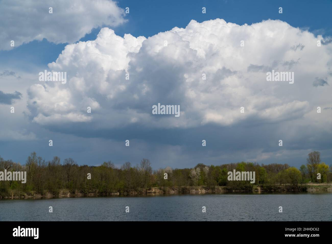 Cloud images with rain clouds and storm clouds in the landscape Stock ...