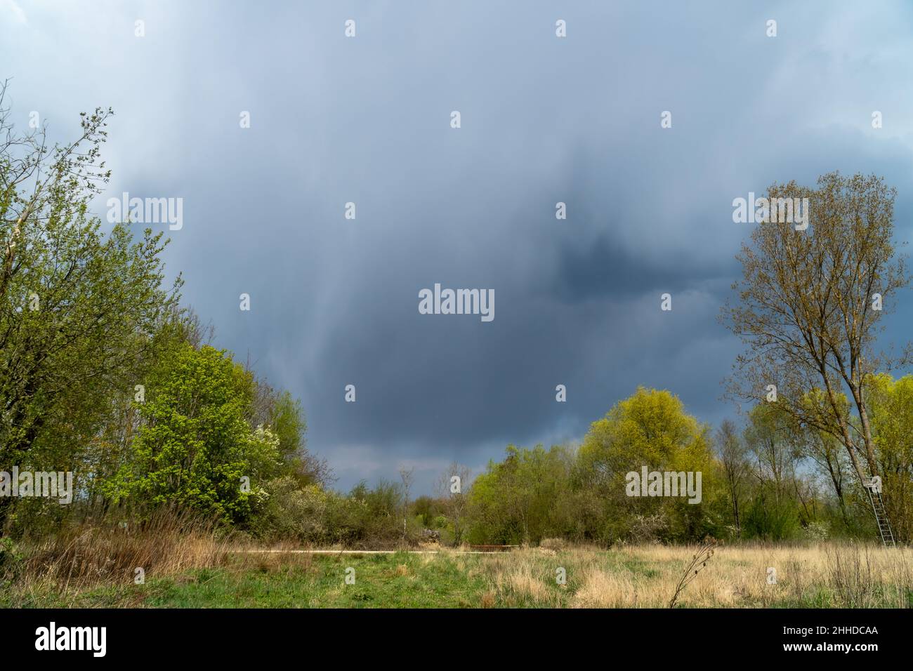 Cloud images with rain clouds and storm clouds in the landscape Stock ...