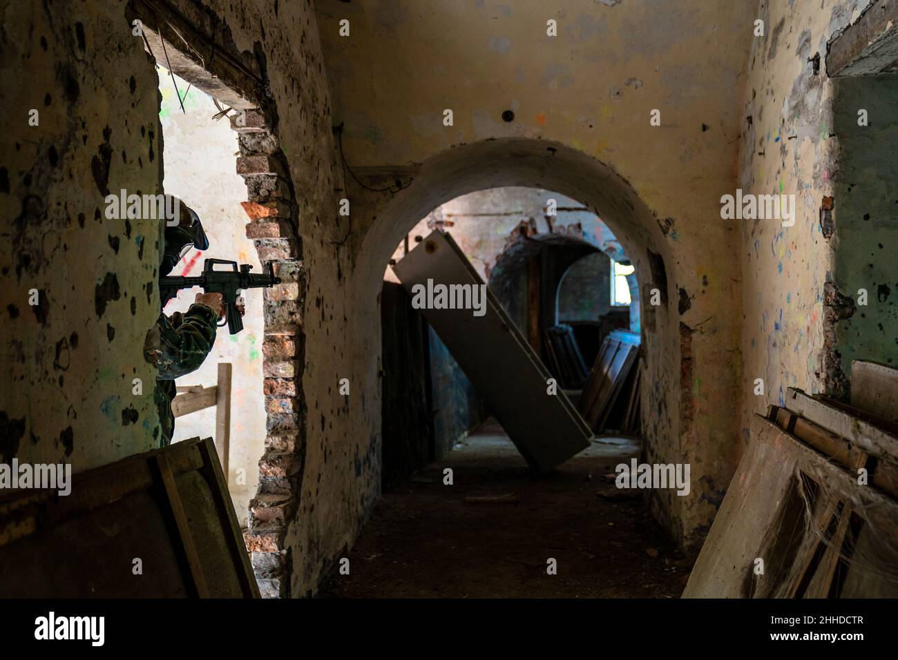 Soldier training exercises hi-res stock photography and images - Alamy