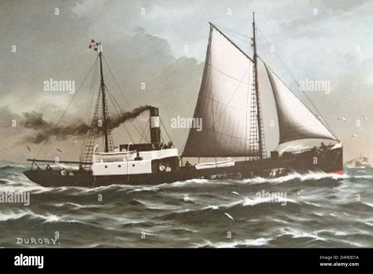 SS Duroby (1902-1923 Stock Photo - Alamy