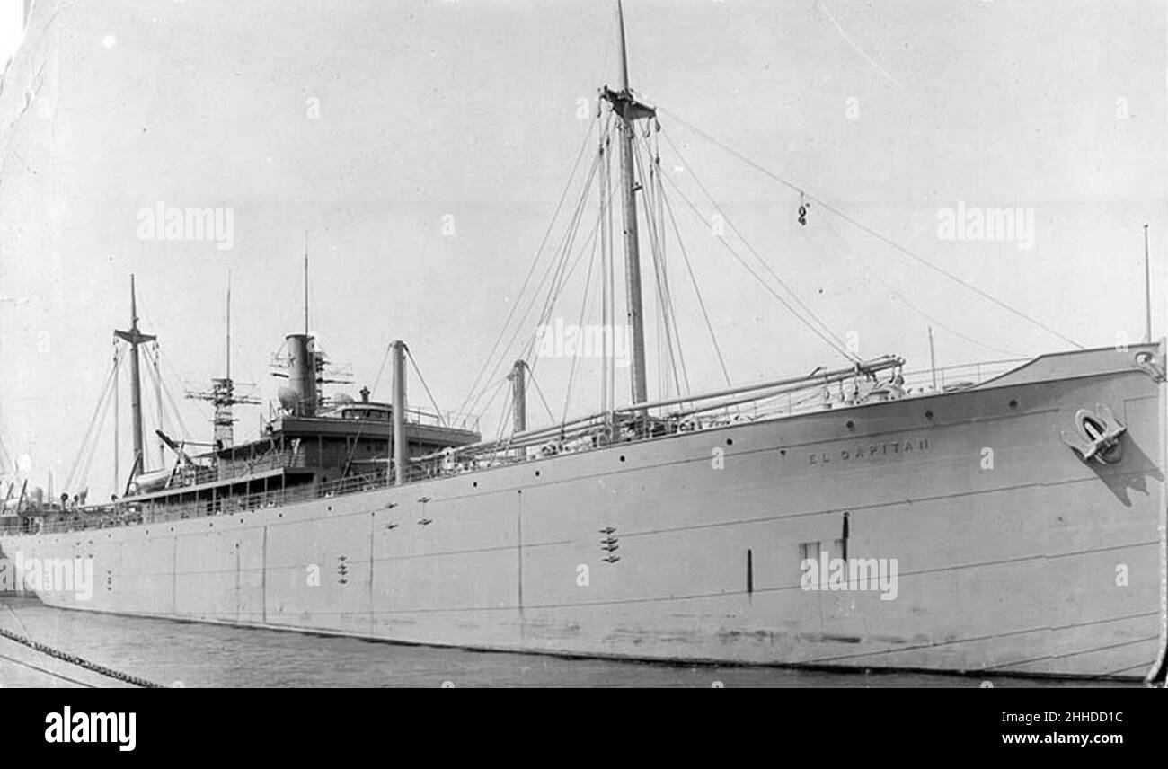 SS El Capitan (1917 Stock Photo - Alamy