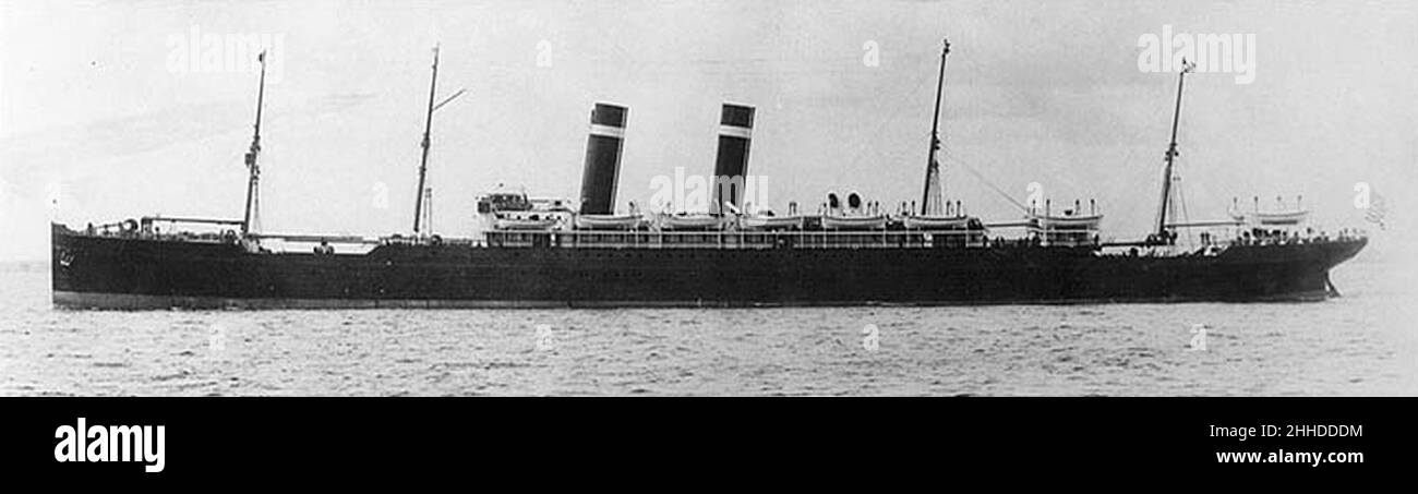 SS Kroonland before World War I Stock Photo - Alamy