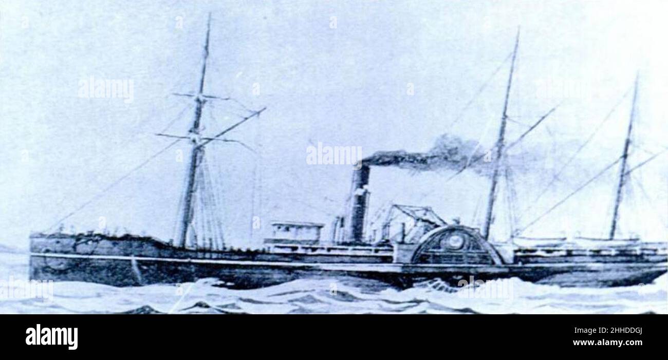 SS Pacific (1851 Stock Photo - Alamy