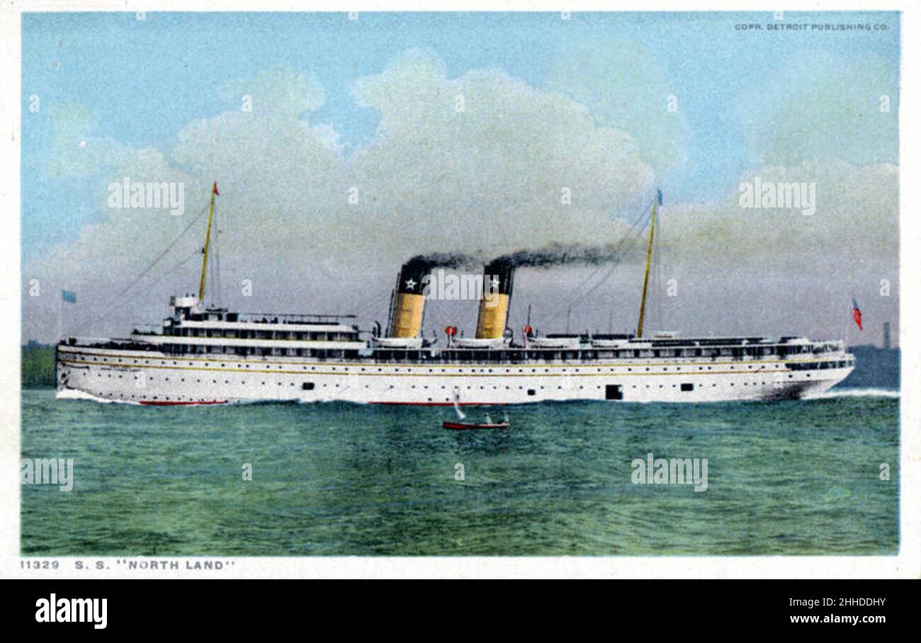 SS North Land Stock Photo - Alamy