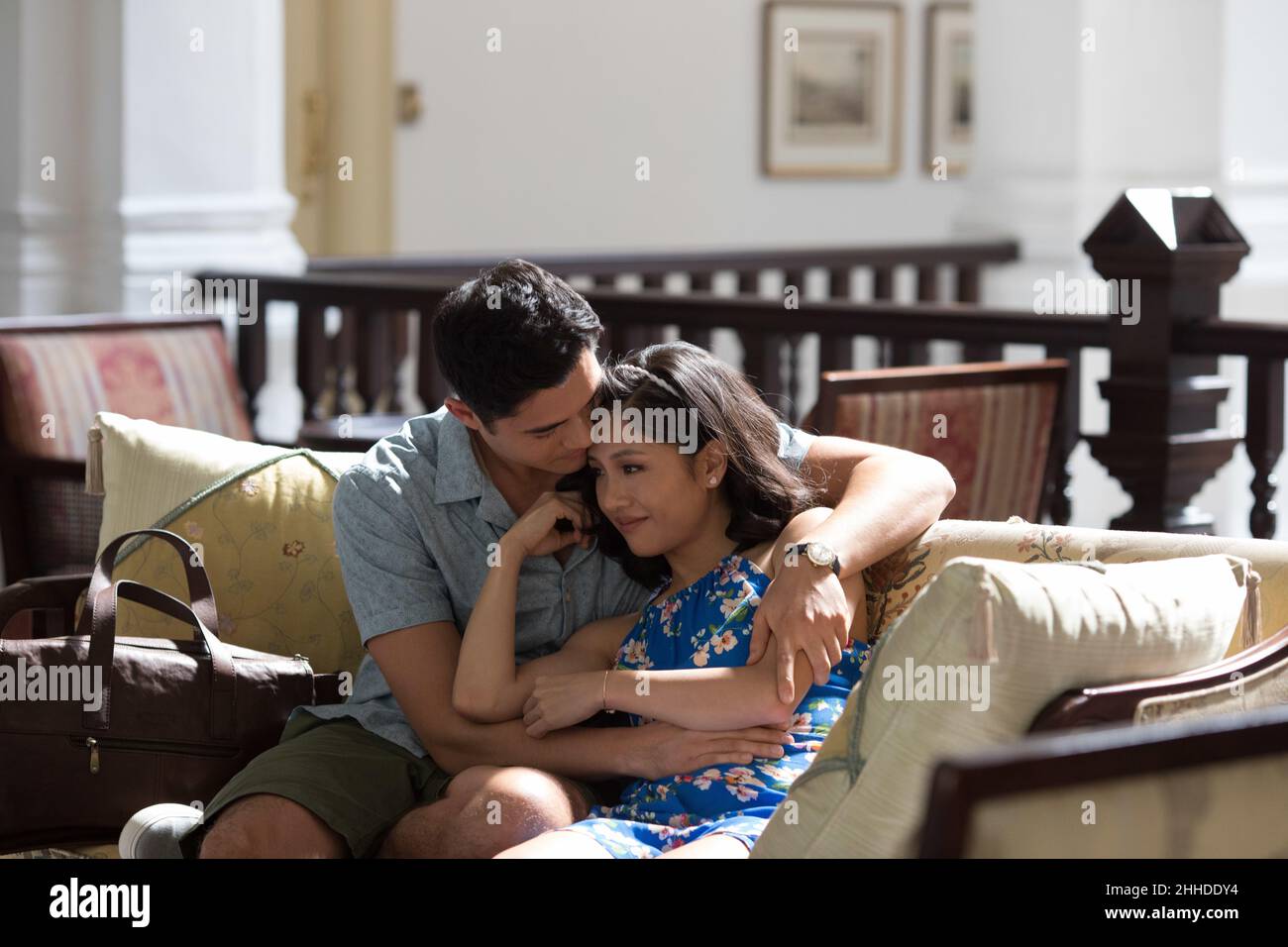 CONSTANCE WU and HENRY GOLDING in CRAZY RICH ASIANS (2018), directed by ...
