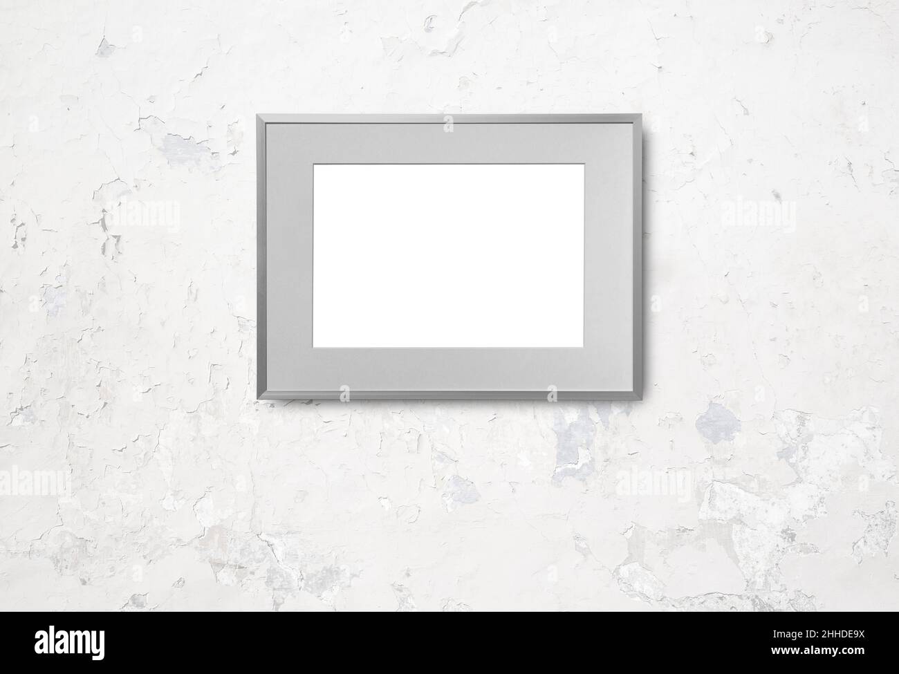 Blank a4 white frame on hi-res stock photography and images - Alamy