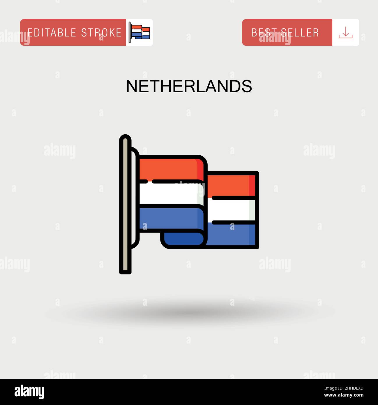 Netherlands north holland Stock Vector Images - Alamy