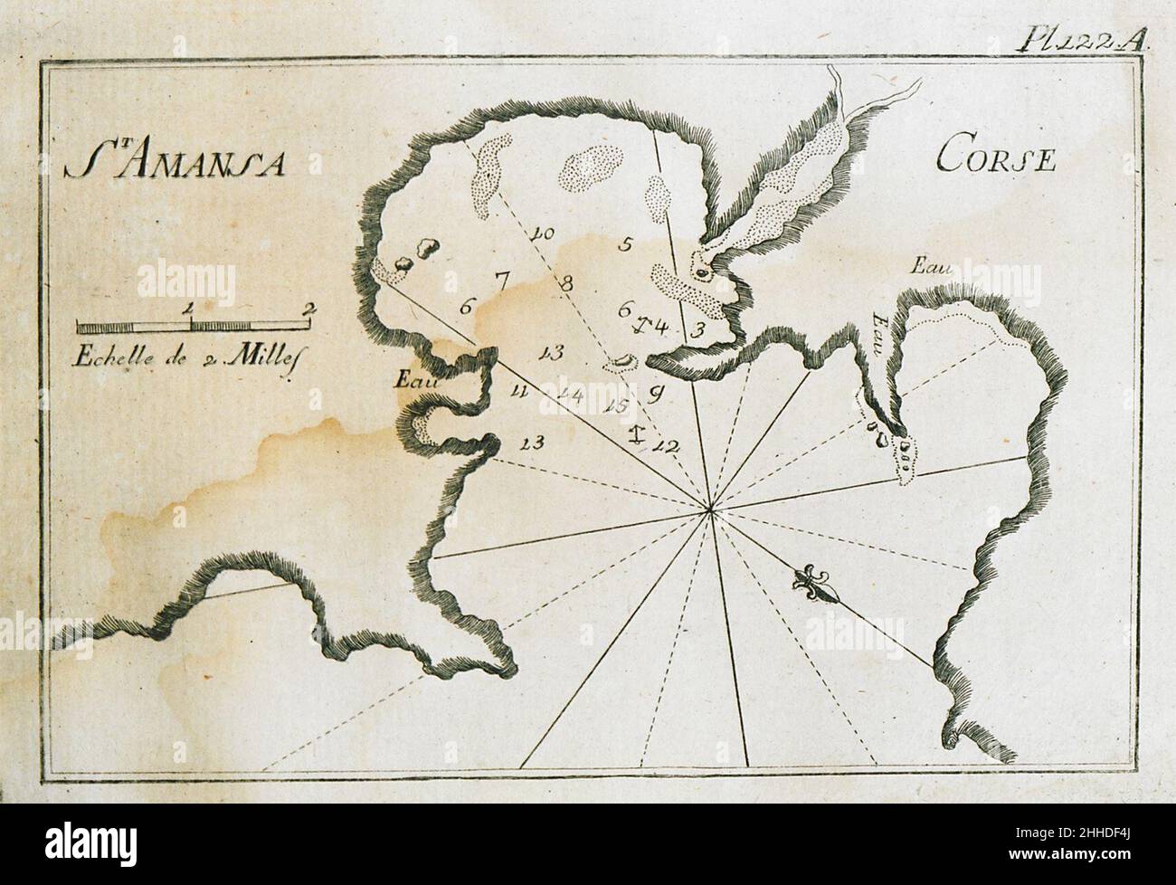 St Amansa - Roux Joseph - 1804 Stock Photo - Alamy