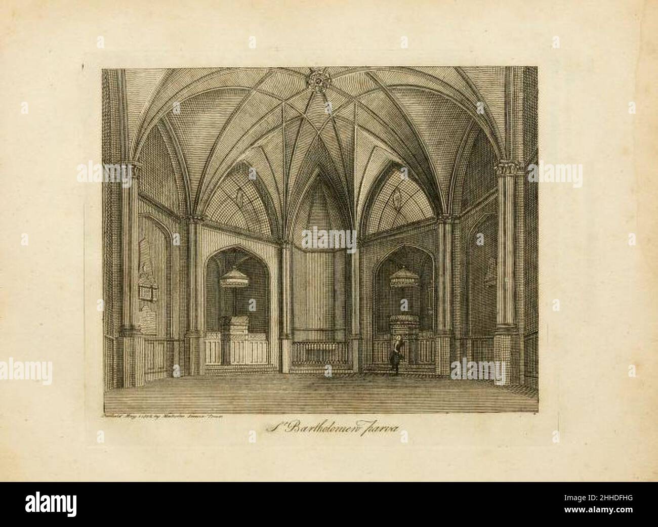 St Bartholomew the Less, Malcolm Stock Photo - Alamy