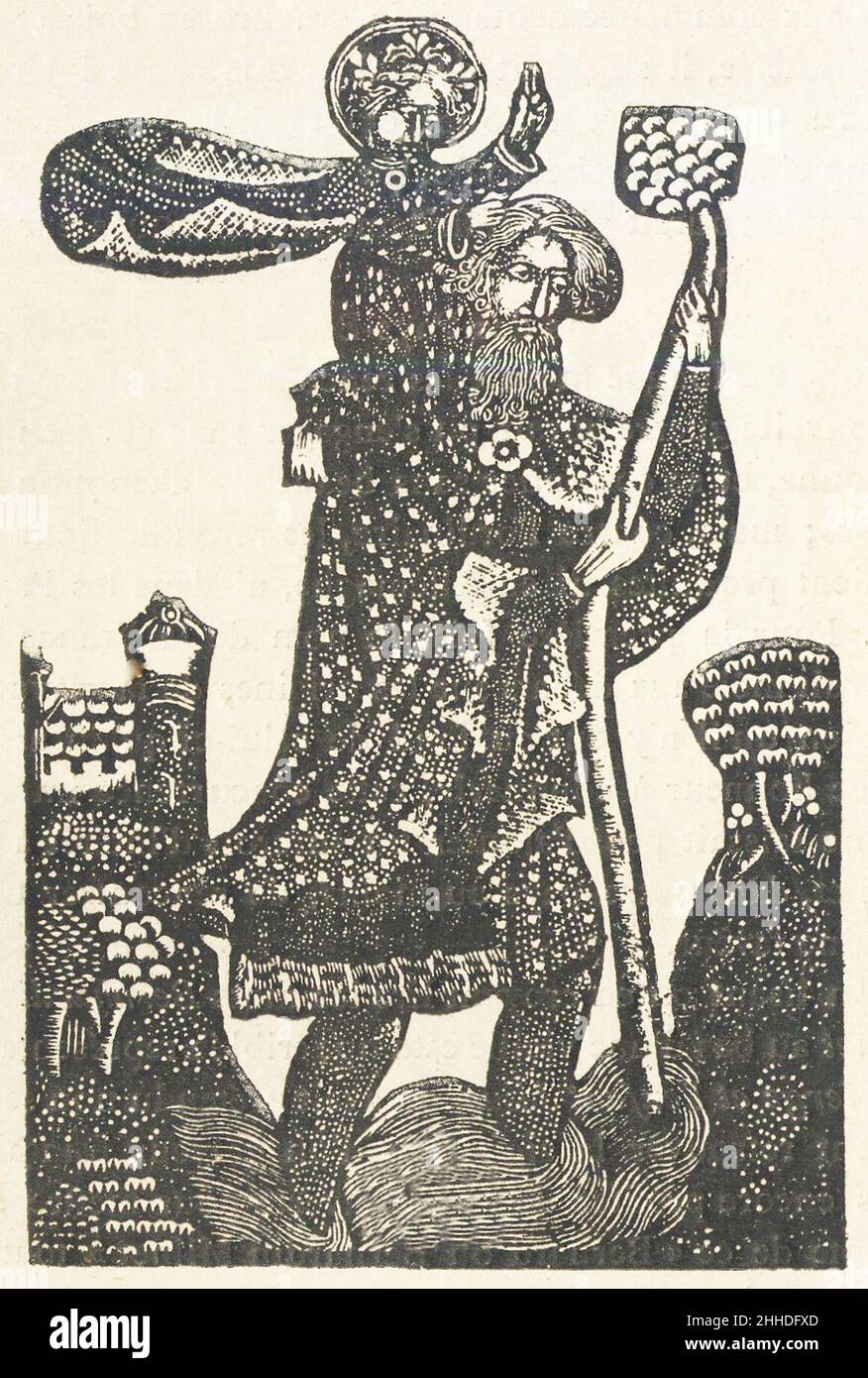 St Christophe Criblé Stock Photo - Alamy