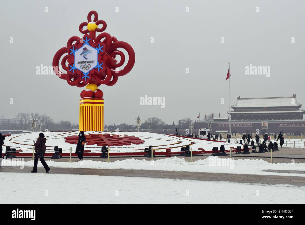 Beijing, Beijing, China. 24th Jan, 2022. On January 23, 2022, with the ...