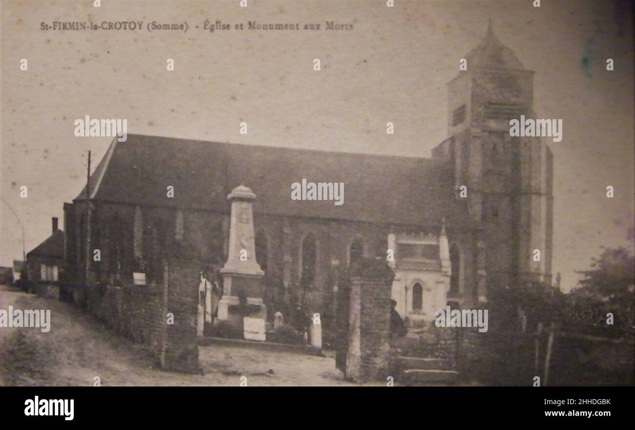 St Firmin église et monument Stock Photo - Alamy