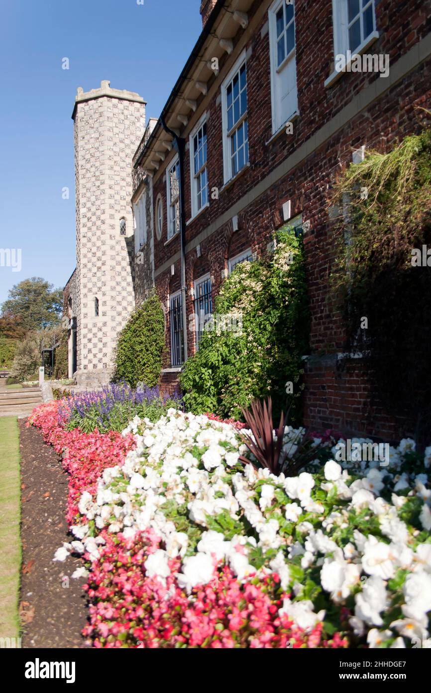 View of Hall Place, Bexley, Kent Stock Photo - Alamy