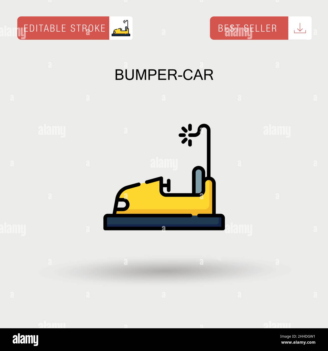 Bumper car crash fun hi-res stock photography and images - Alamy