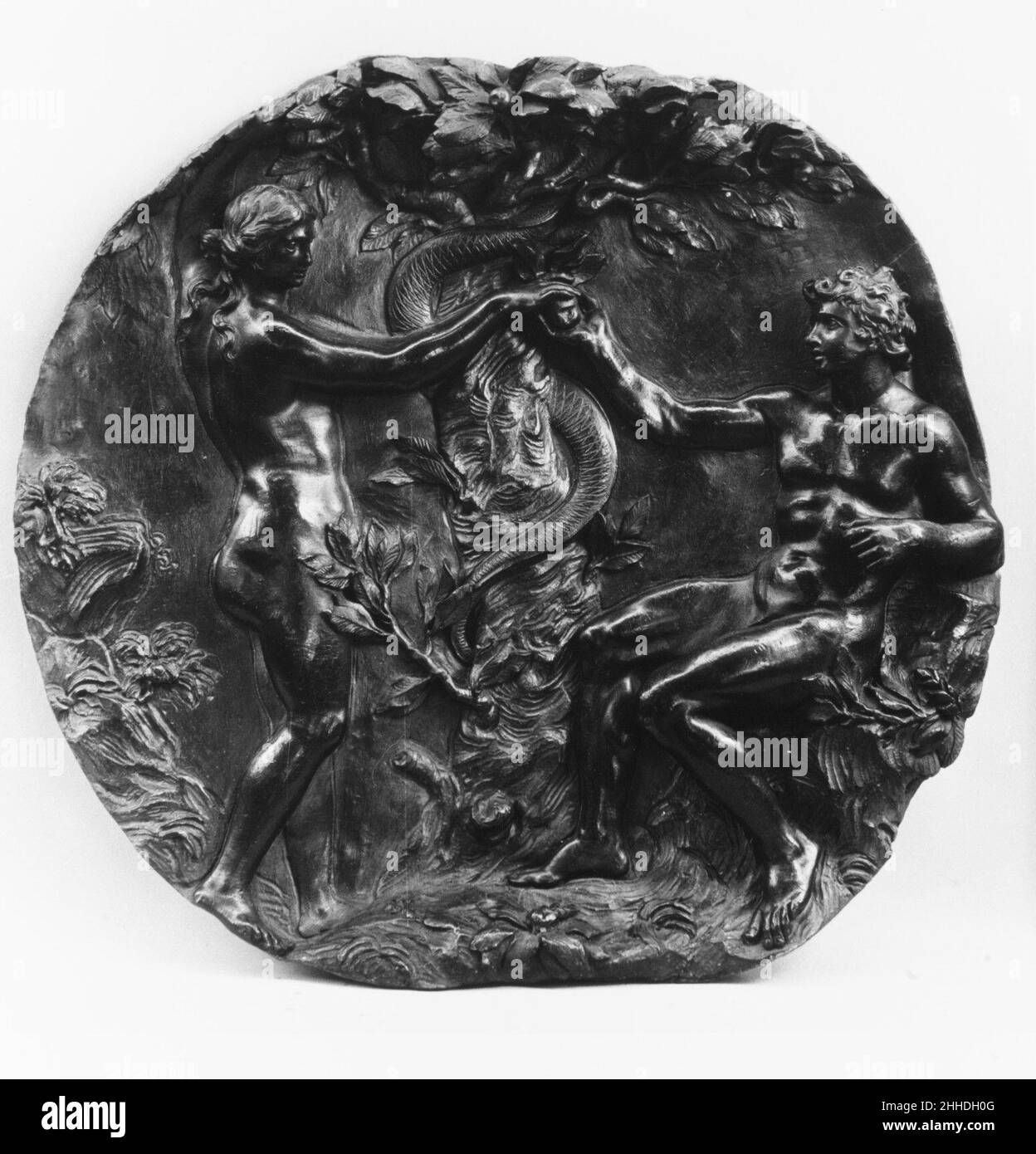 The Temptation of Adam and Eve early 18th century After a composition ...