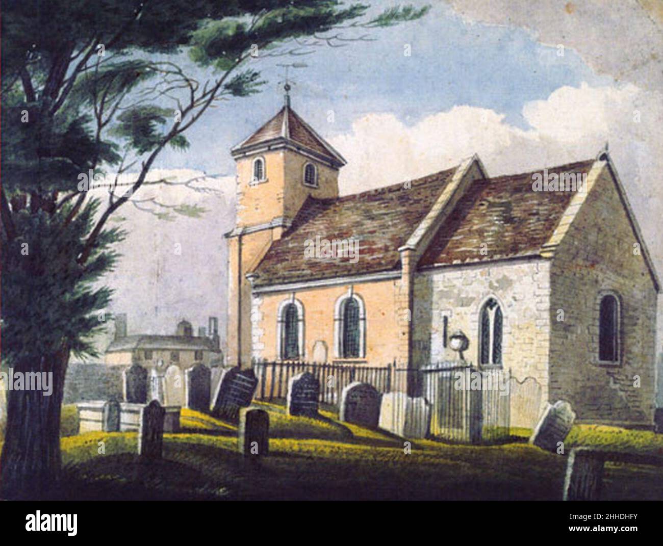St James Stirchley Stock Photo - Alamy