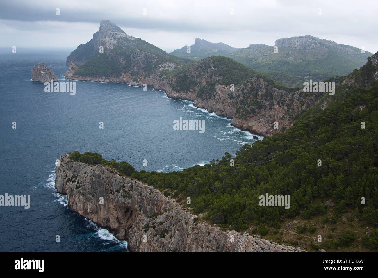 View of Cap Formentor from Far de Formentor on Mallorca Stock Photo - Alamy