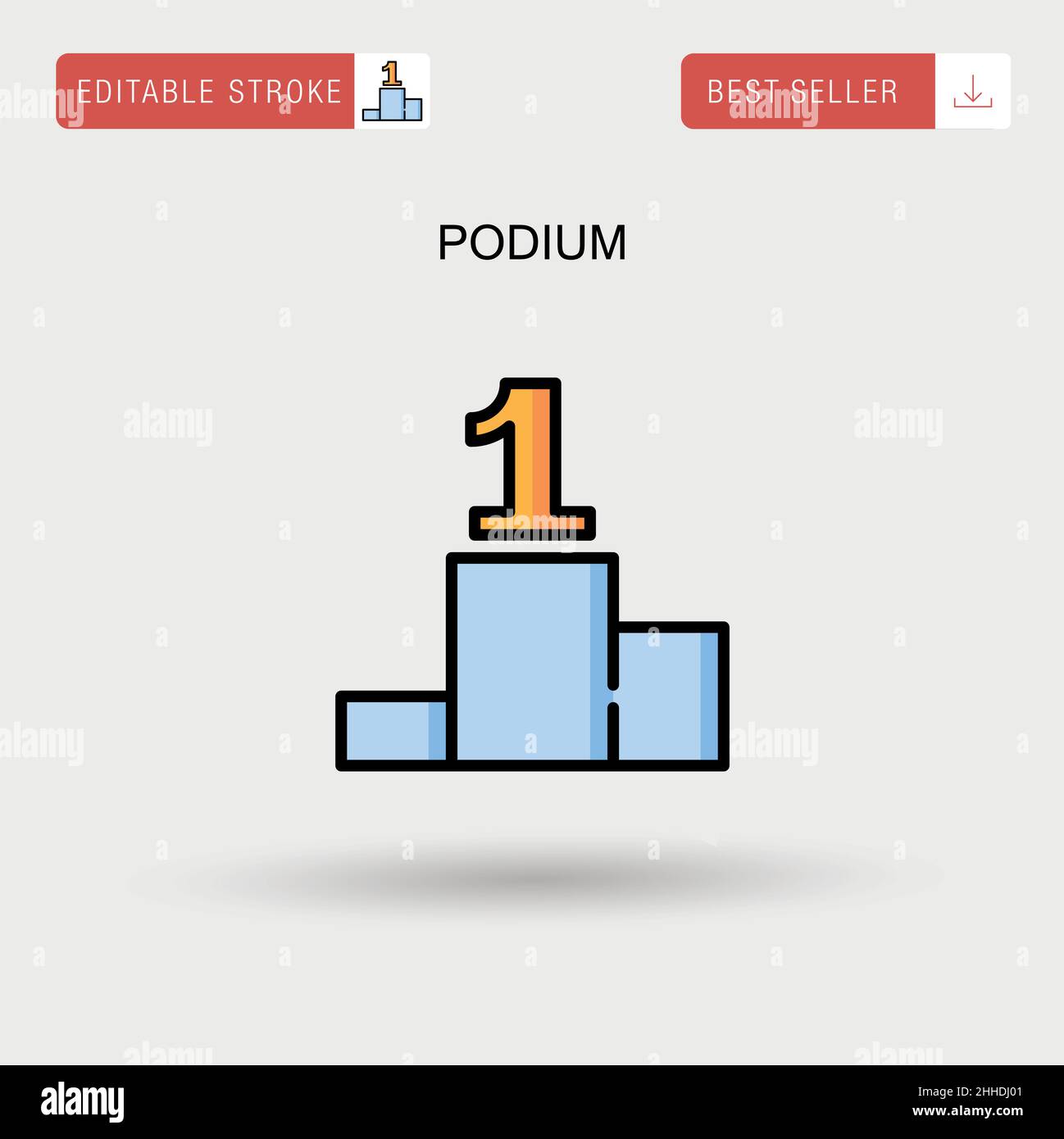 Empty round podium background Stock Vector Images - Alamy