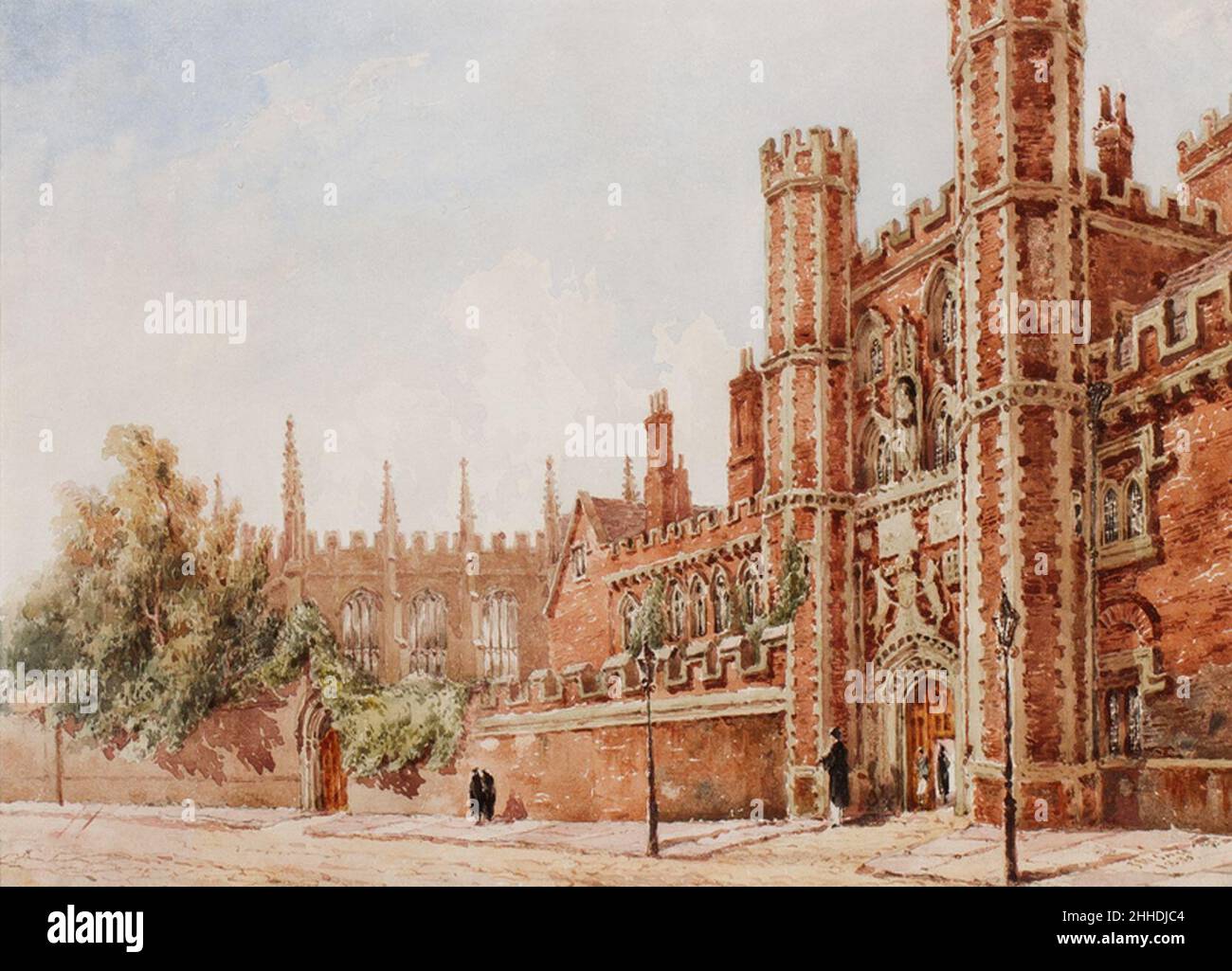 St John’s College, Cambridge by Joseph Murray Ince Stock Photo - Alamy
