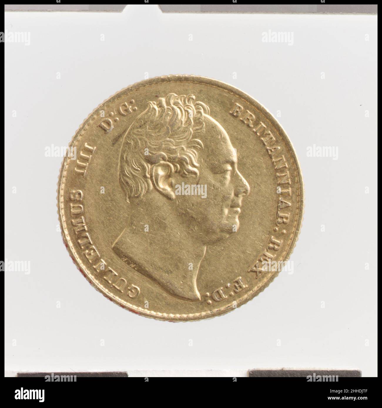 William IV sovereign 1832 Medalist: William Wyon British. William IV ...