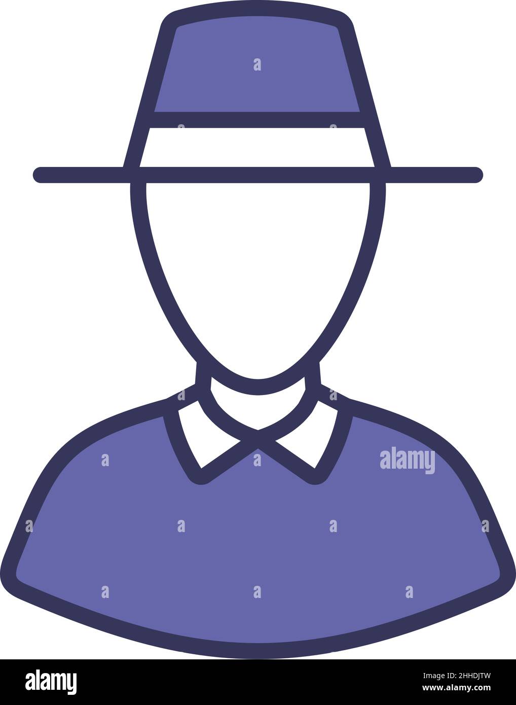 Cricket Umpire Icon. Editable Bold Outline With Color Fill Design ...