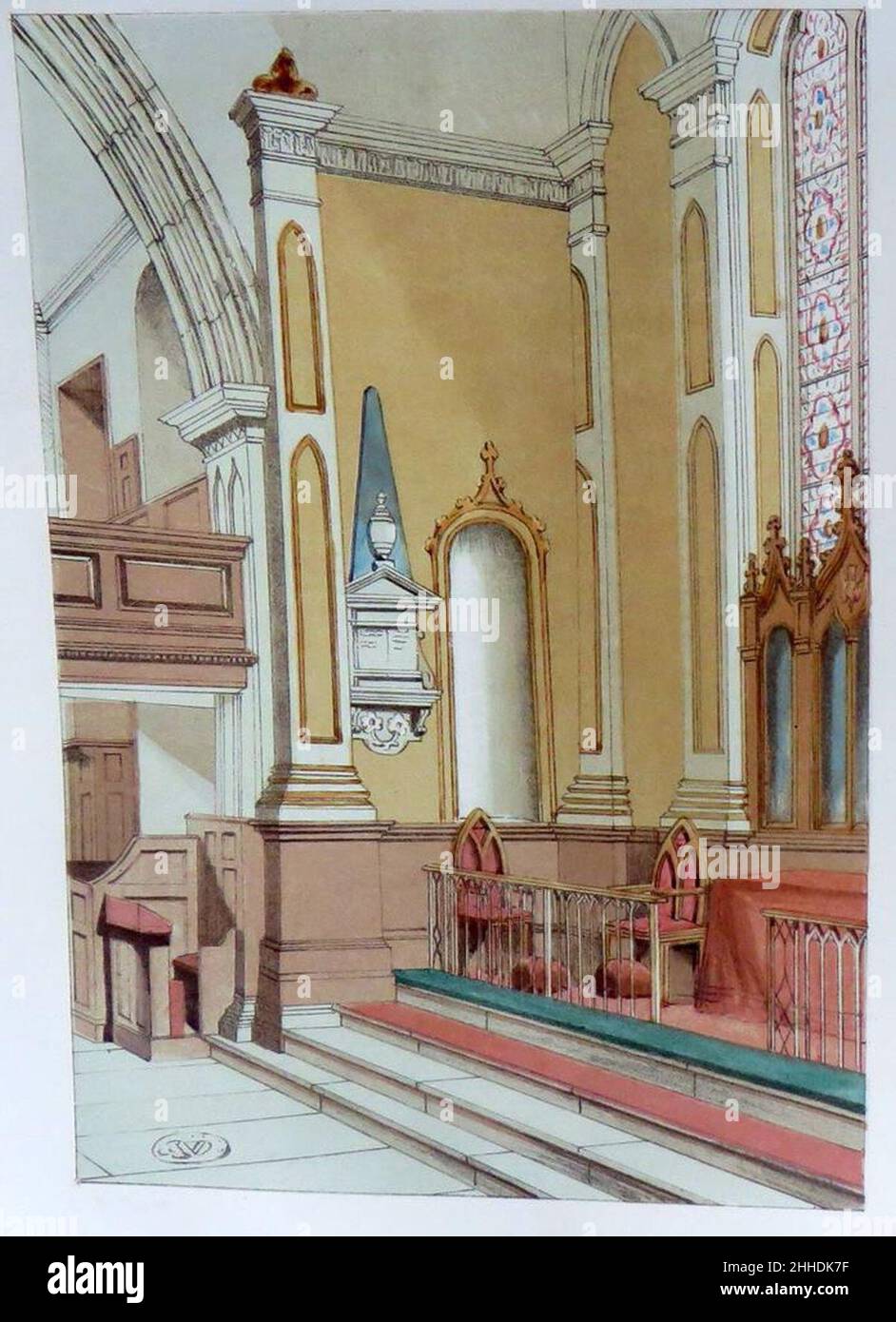 St Martin's church, Birmingham by Allen Edward Everitt - 05 Stock Photo ...