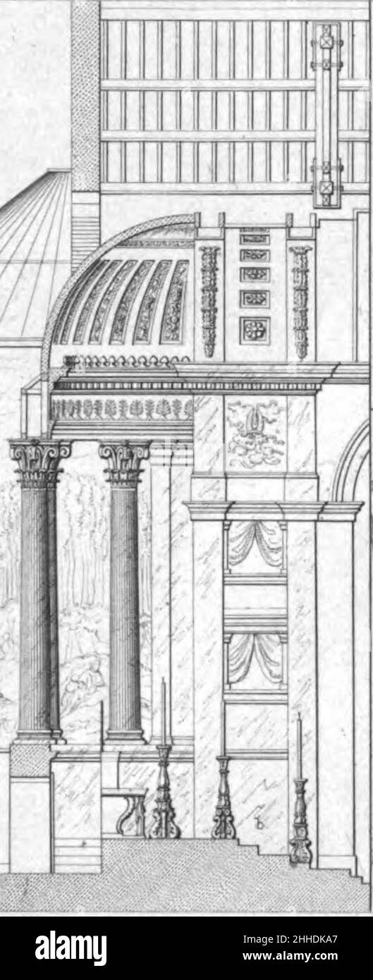 St mary altar Black and White Stock Photos & Images - Alamy