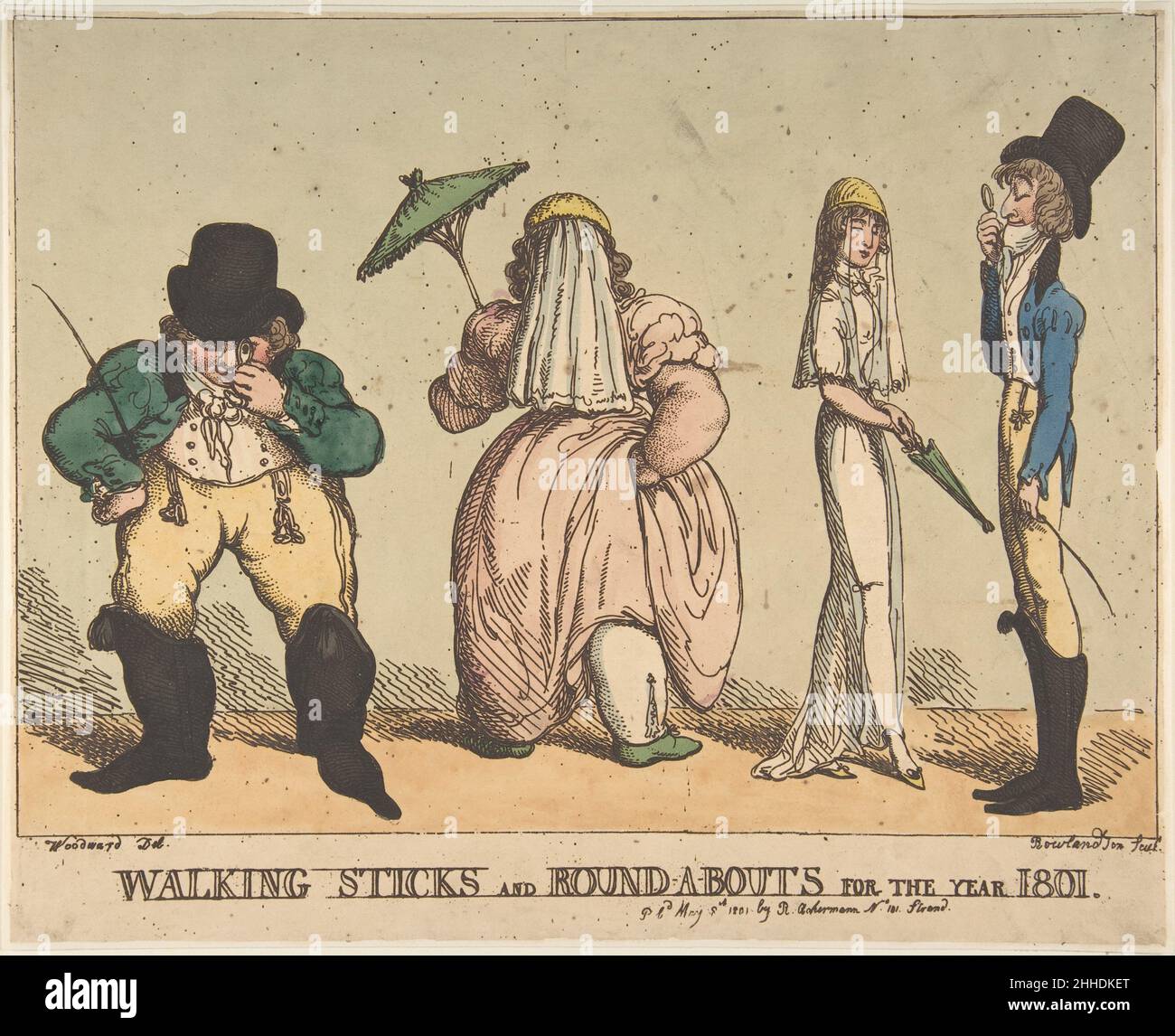 Walking Sticks and Round-A-Bouts for the Year 1801 May 8, 1801 Thomas ...