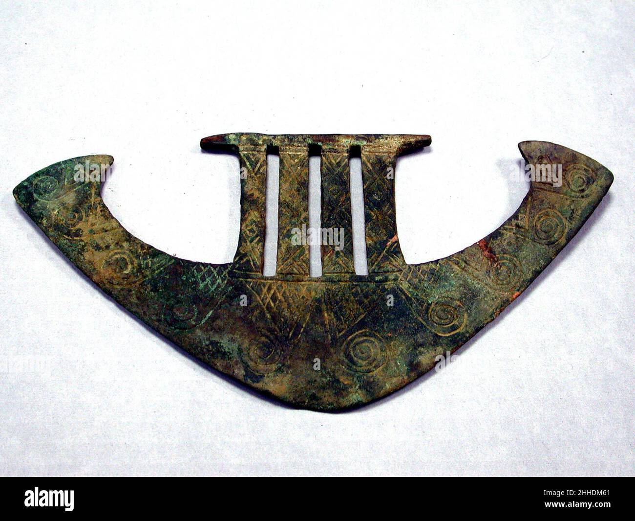 Copper Axe Blade Ornament 2nd–7th century Moche. Copper Axe Blade ...