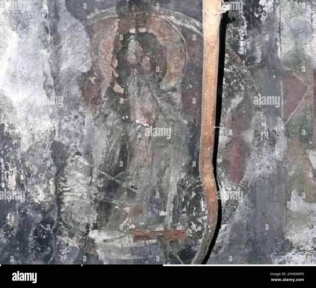 St Nikola Mrzen Oraovec Christ Sabaoth with Holly Spirit Vault Stock ...