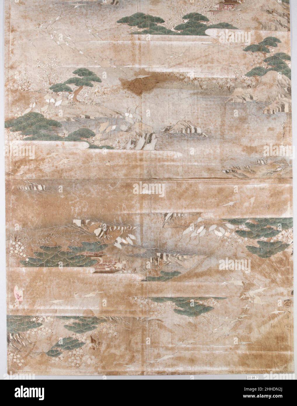 Textile Design for Stencil 17th century Japan. Textile Design for ...