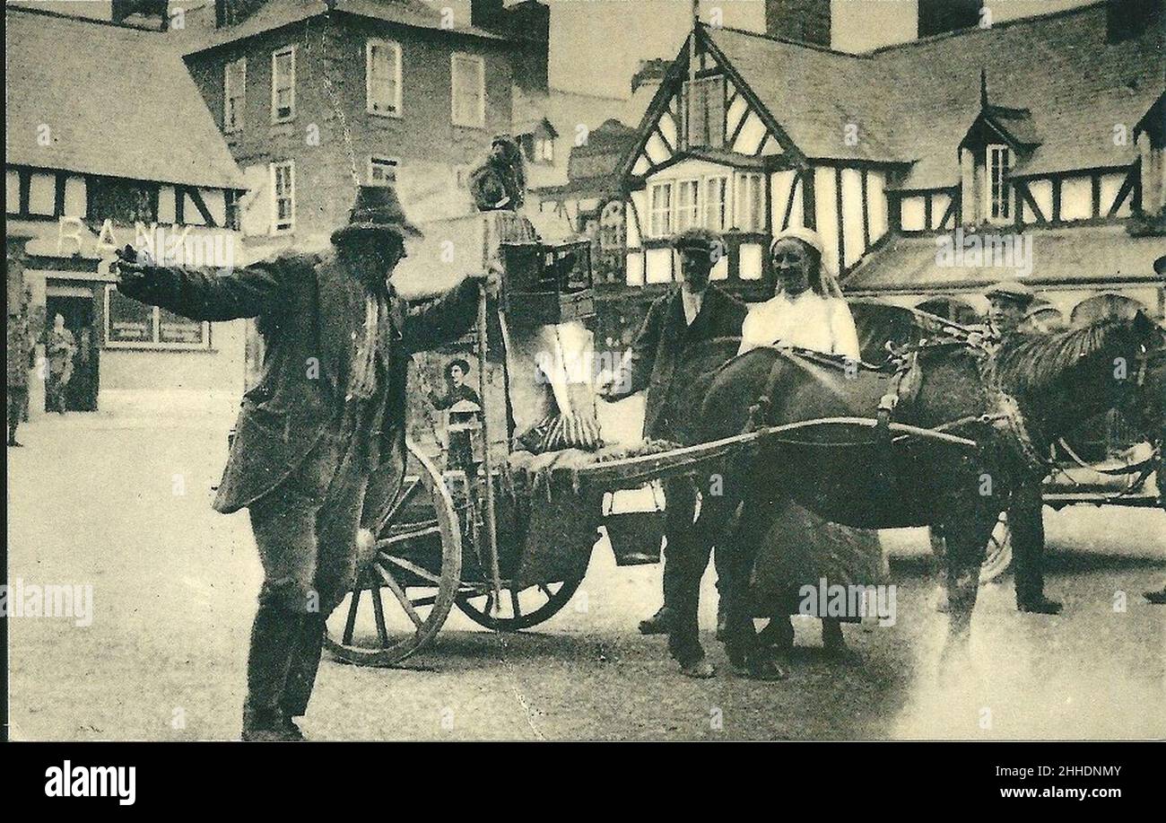 St Peter's Sq Ruthin Stock Photo - Alamy