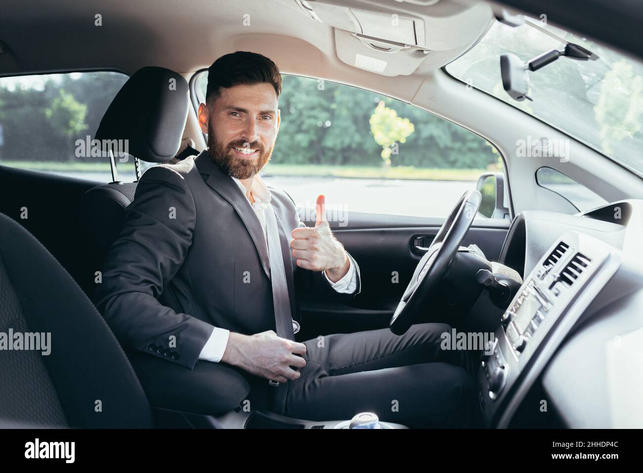 Thumbs in belt hi-res stock photography and images - Alamy