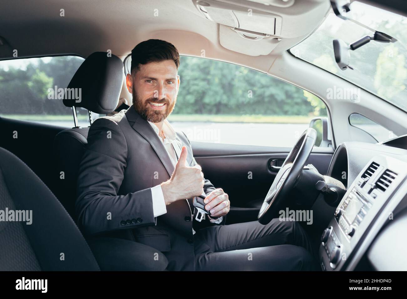 Thumbs in belt hi-res stock photography and images - Alamy