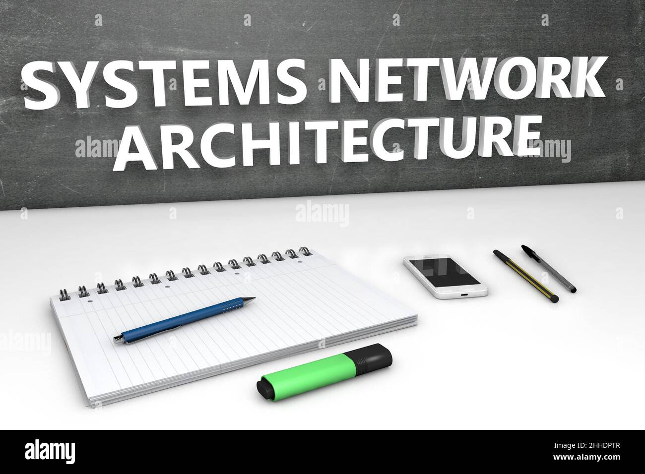 SNA - Systems Network Architecture - text concept with chalkboard ...