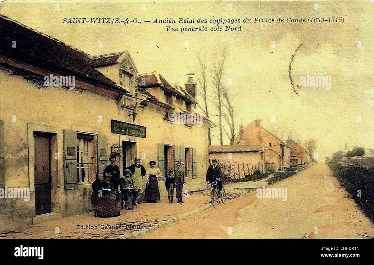 St Witz 7, ancien relais des équipages Stock Photo - Alamy