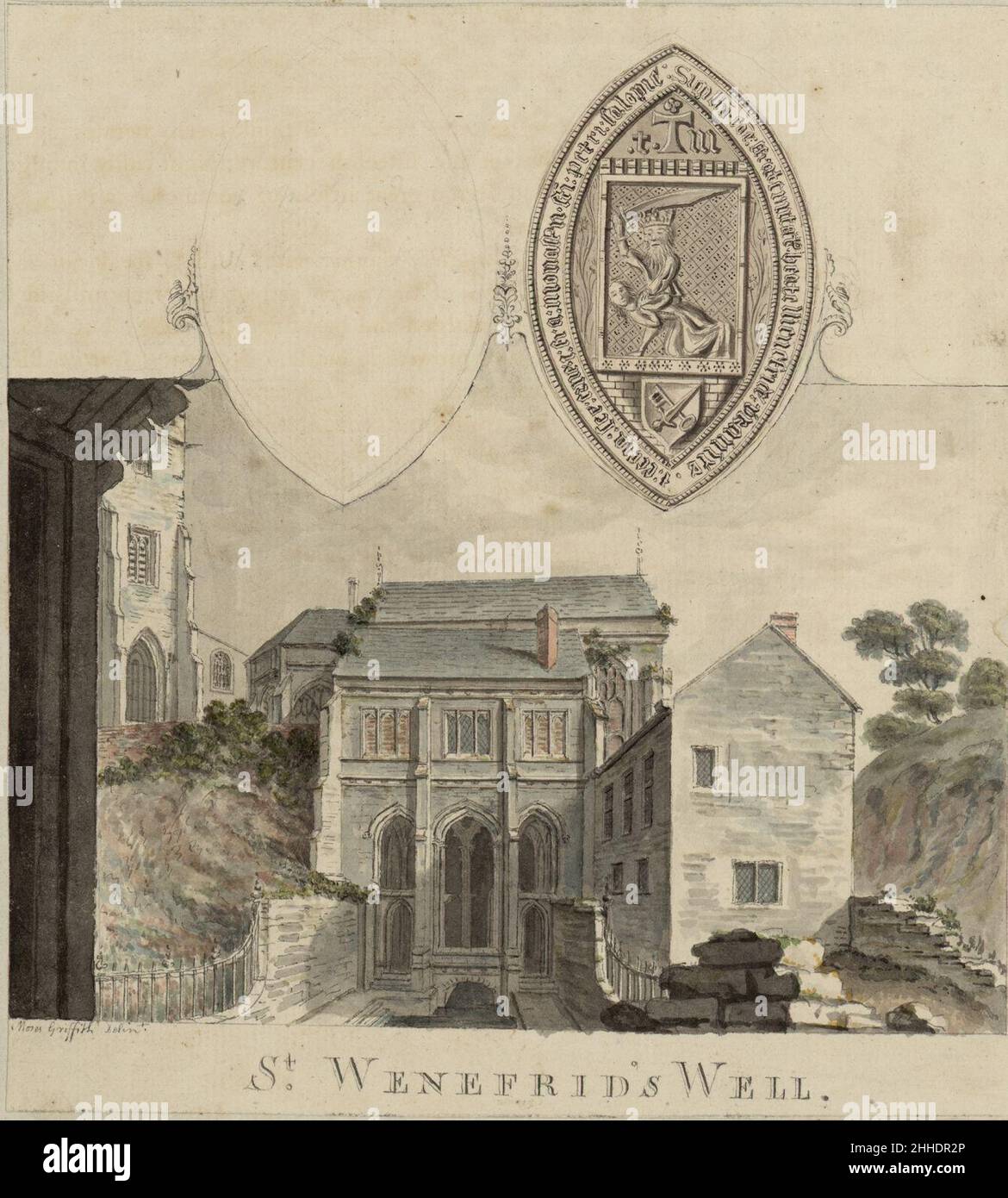 Winifreds well hi-res stock photography and images - Alamy