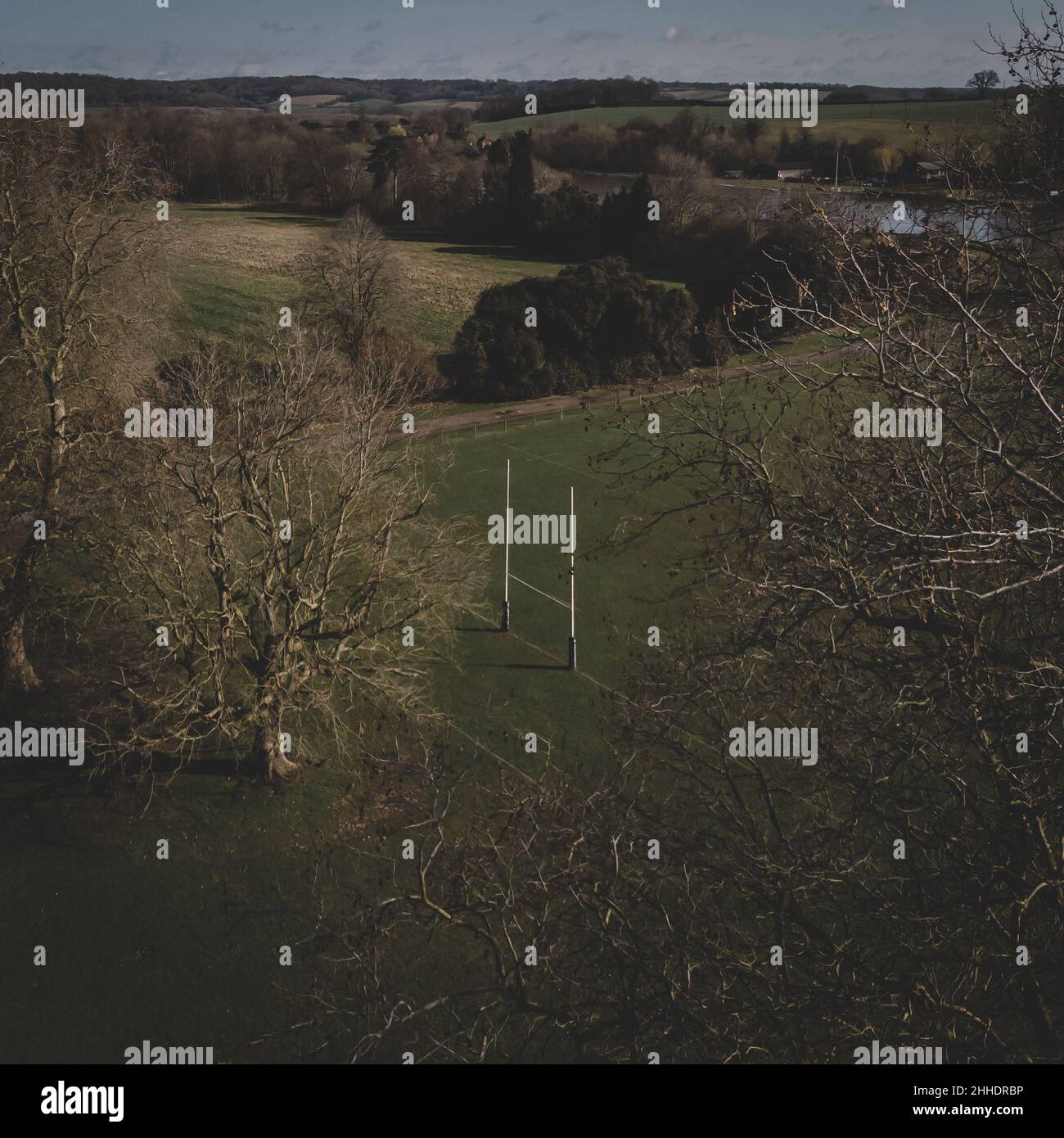 Rugby pitch pitches hi-res stock photography and images - Alamy