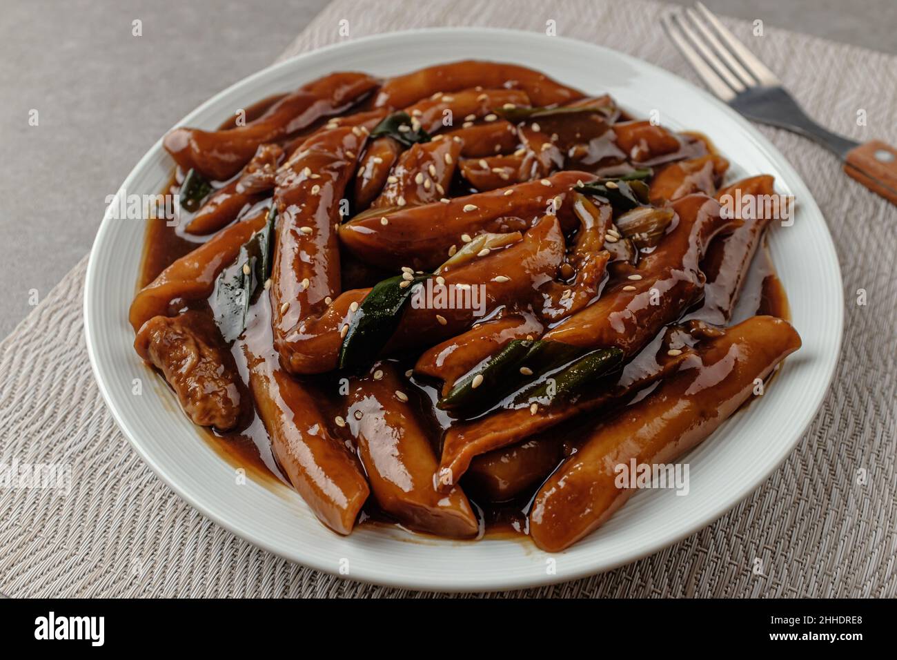 Jjajang tteokbokki hi-res stock photography and images - Alamy