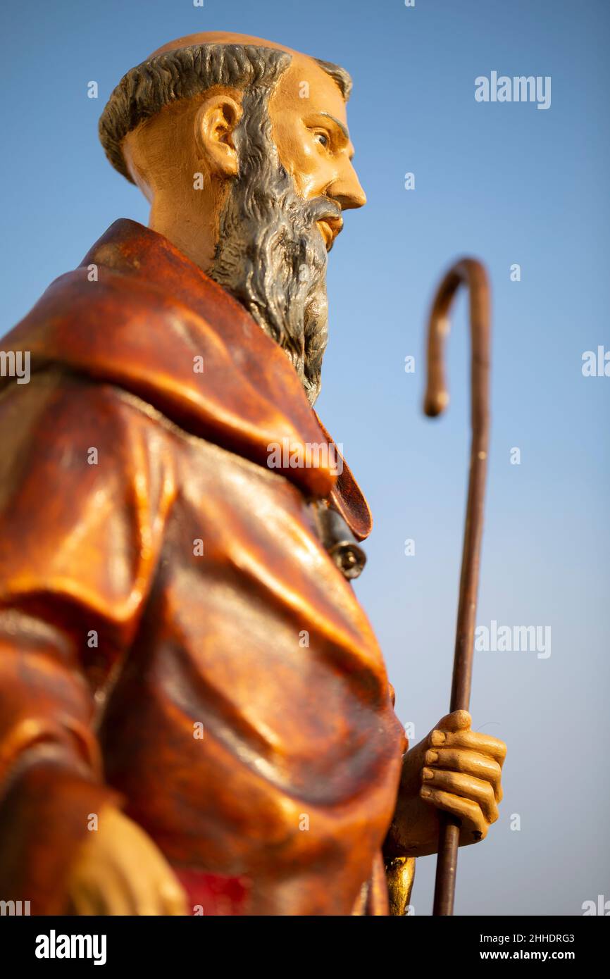 Anthony the Great (Sant Antoni Abat Stock Photo - Alamy