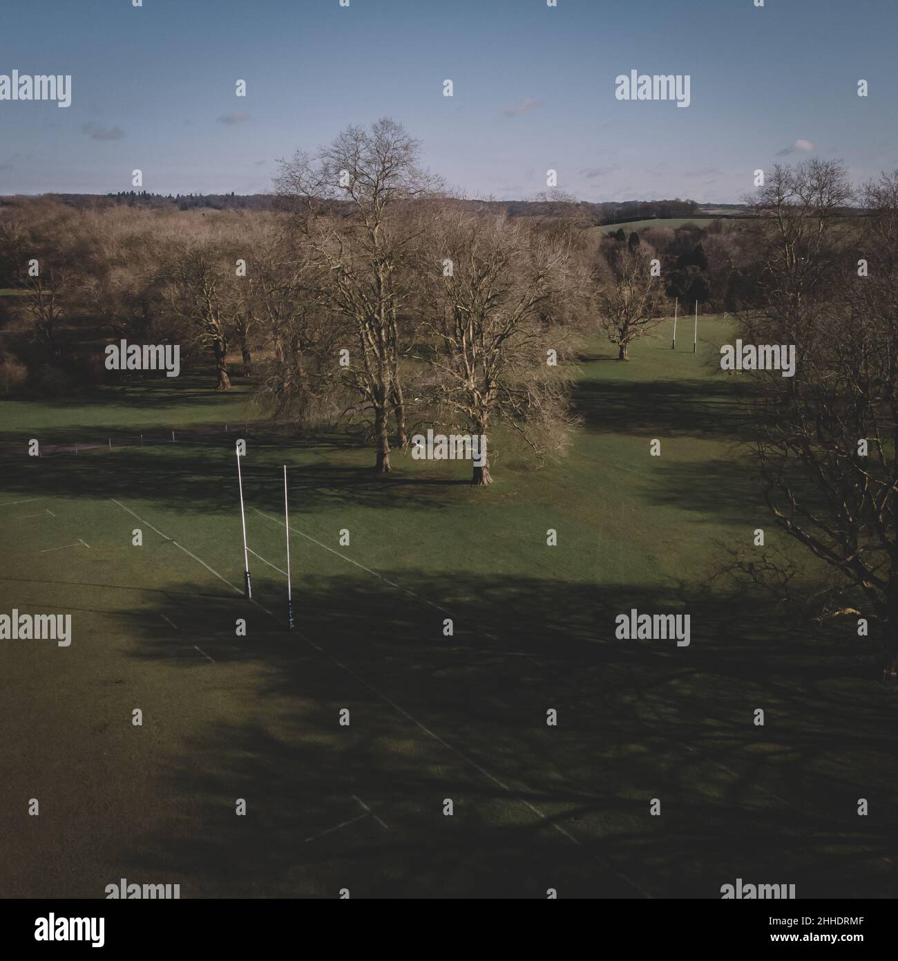 Rugby pitch pitches hi-res stock photography and images - Alamy