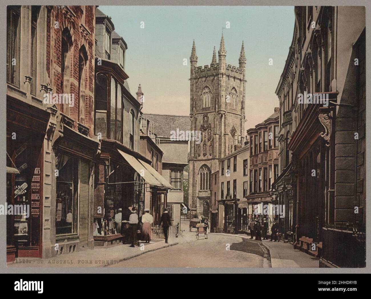 St. Austell. Fore Street Stock Photo - Alamy